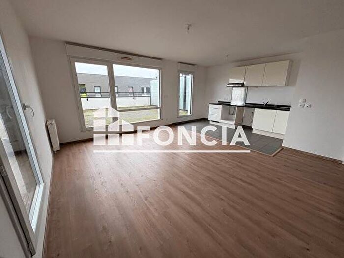 Appartement à louer - Saint Clément-Jardin des Plantes-Grammont, Rouen - 3 pièces - 2 chambres