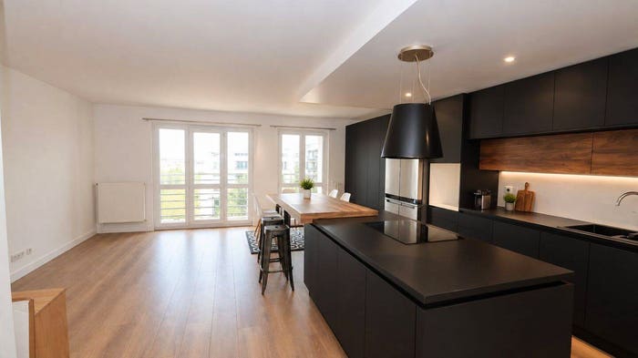 Bd Gallieni, Villeneuve-la-Garenne - Appartement 3 pièces à louer
