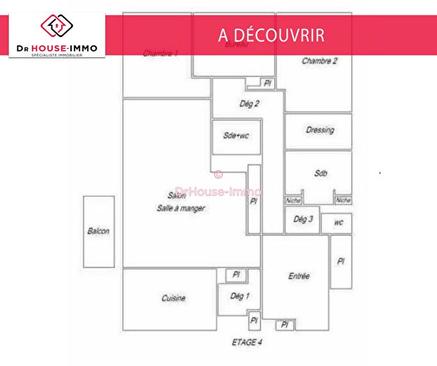 Appartement 5 pièces à vendre à Versailles, Montreuil