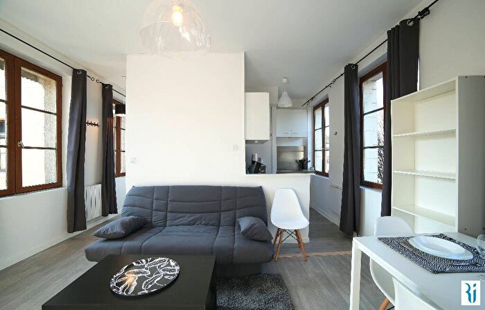 Appartement à louer - Coteaux Ouest-Pasteur, Rouen - 1 pièce