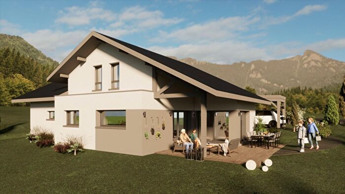 Maison à vendre - Groisy - 5 pièces - 4 chambres