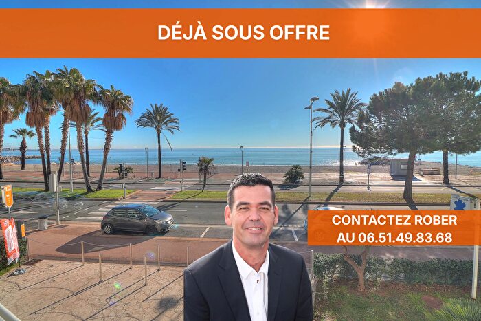 Appartement à vendre - Cagnes-sur-Mer, La Gare, Les Plans, Hippodrome - 3 pièces - 2 chambres