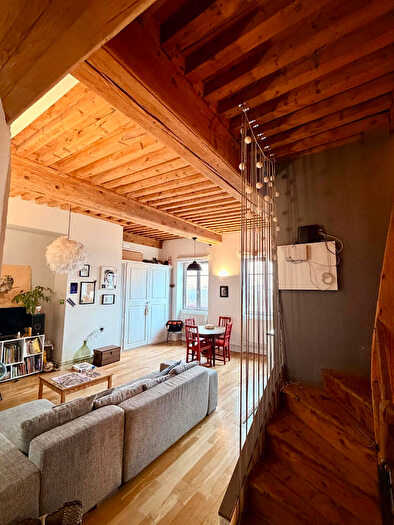 Appartement à vendre - Lyon e , Croix Rousse Est - 4 pièces - 3 chambres