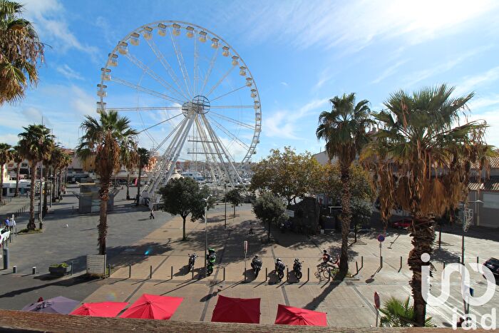 Appartement à vendre - Agde, Le Cap dAgde - 2 pièces - 1 chambre