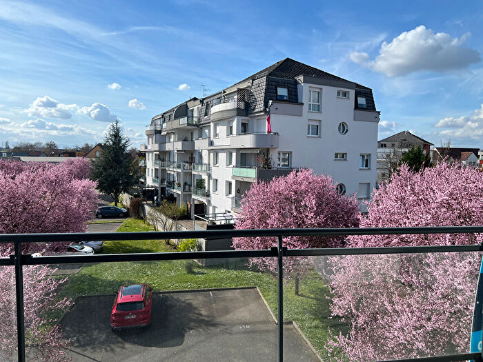 Illkirch-Graffenstaden, Sud : Appartement 3 pièces à vendre