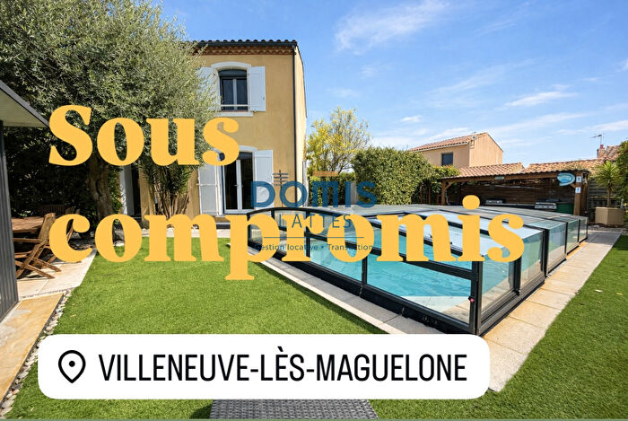 Maison à vendre - Villeneuve-lès-Maguelone - 4 pièces - 3 chambres