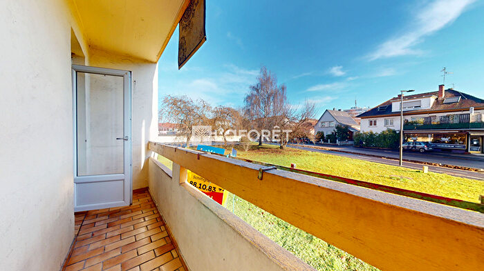 Appartement à vendre - Schiltigheim, Ecrivains, Trois Epis - 3 pièces - 2 chambres