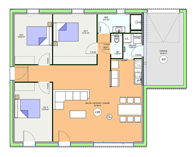 Maisons à vendre et appartements à louer - 3