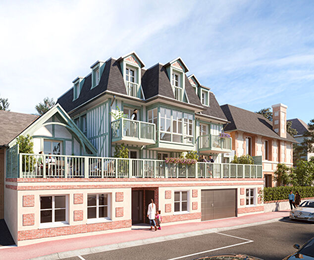 Appartement à vendre - Deauville - 3 pièces - 2 chambres