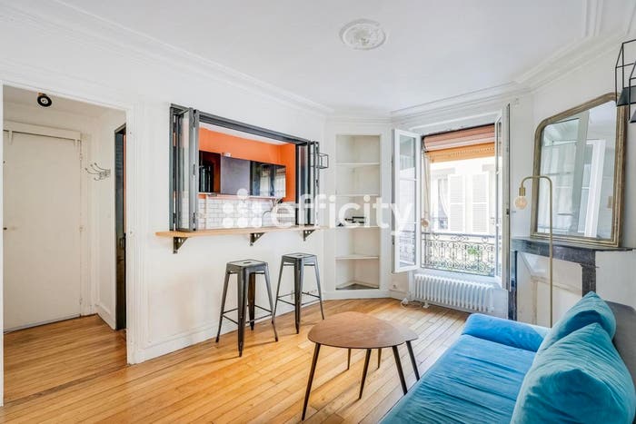 Appartement 2 pièces à vendre - Paris 17ème, La Fourche, Guy Moquet