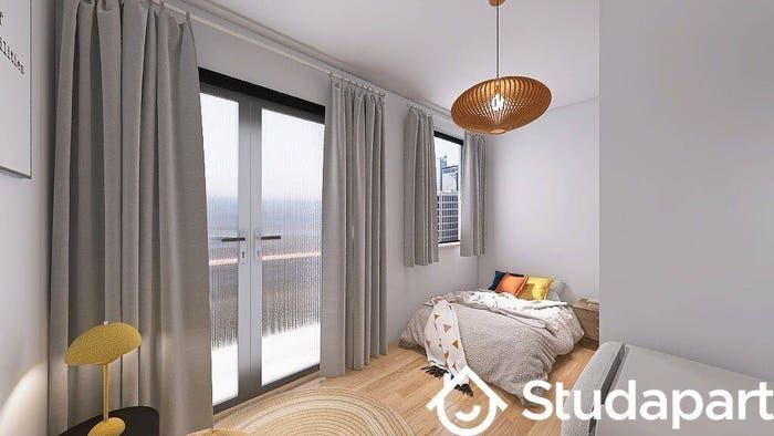 Cusset, Villeurbanne : Appartement 1 pièce à louer