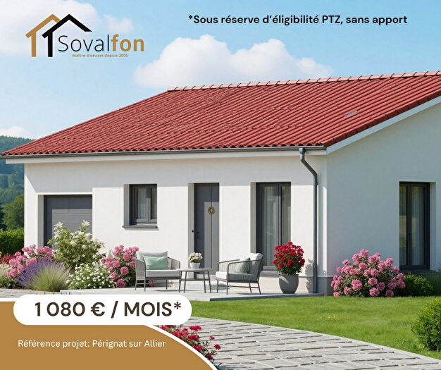 Pérignat-sur-Allier - Maison 4 pièces à vendre