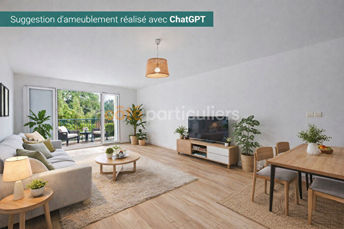 Appartement à vendre - Nantes, Longchamp, Rond-Point de Rennes, Perverie, Américains - 3 pièces - 2 chambres