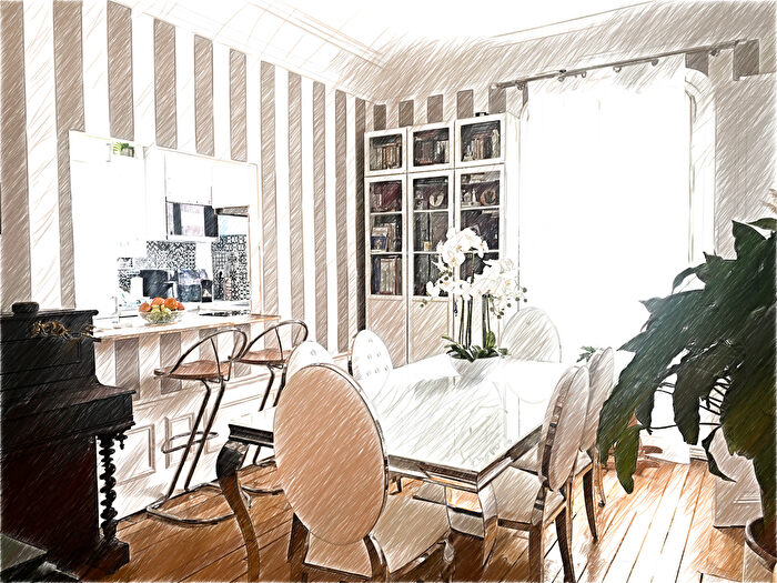 Appartement à vendre - Le Raincy, Centre-ville, Mairie, Thiers - 4 pièces - 2 chambres