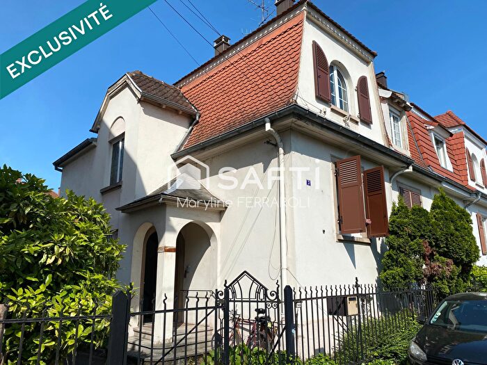 Maison à vendre - Strasbourg, Robertsau - 8 pièces - 6 chambres