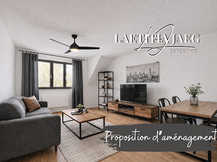 Appartement à vendre - Lingolsheim - 2 pièces - 1 chambre