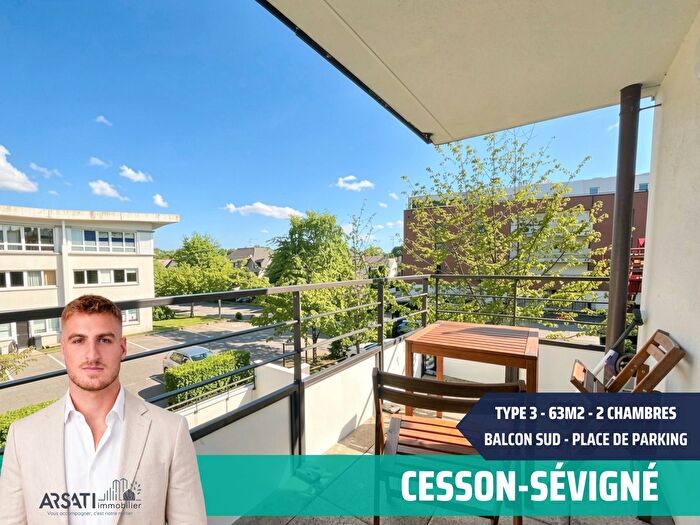 Appartement 3 pièces à Cesson-Sévigné, à vendre