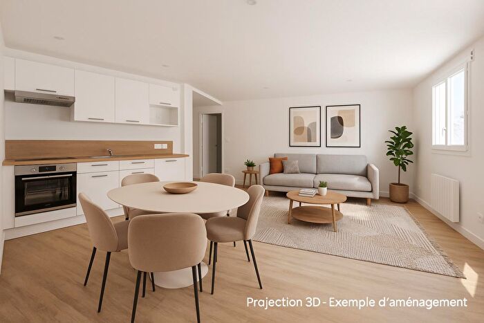 Appartement à vendre - Nantes, Canclaux, Mellinet - 3 pièces - 2 chambres