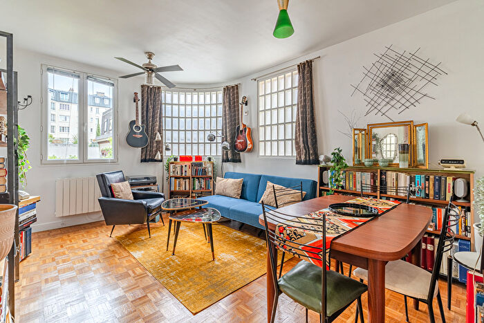 Appartement à vendre - Paris e , Porte de Saint-Cloud, Auteuil-Sud - 2 pièces - 1 chambre