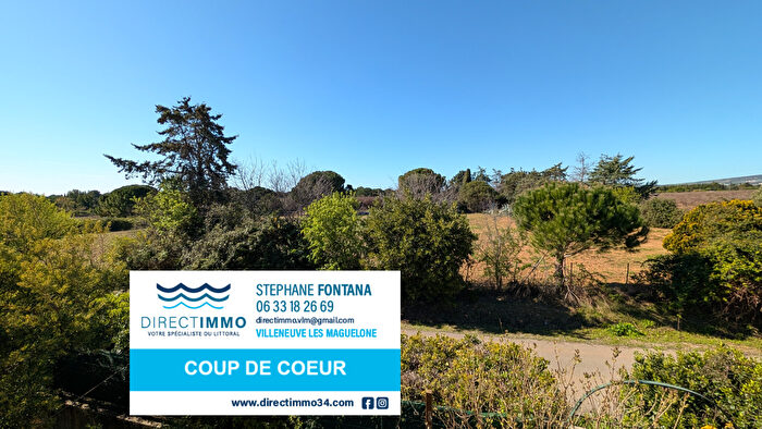 Maison à vendre - Villeneuve-lès-Maguelone - 6 pièces - 4 chambres