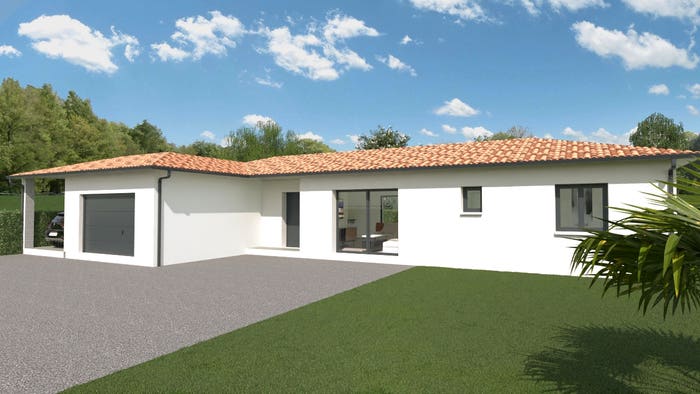 Lherm - Maison 4 pièces à vendre