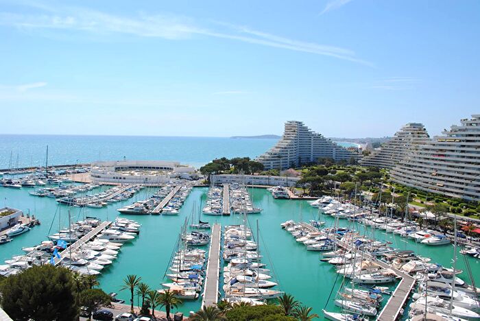 Villeneuve-Loubet, Plage : Appartement 3 pièces à vendre