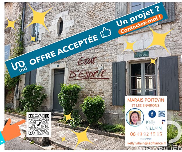 Maison à vendre - Coulon - 4 pièces - 2 chambres