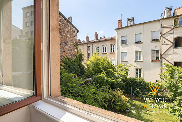 Lyon 1er, Ouest des Pentes : Appartement 2 pièces à vendre