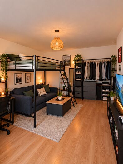 Appartement 1 pièce à louer à Nancy, Ville vieille, Léopold