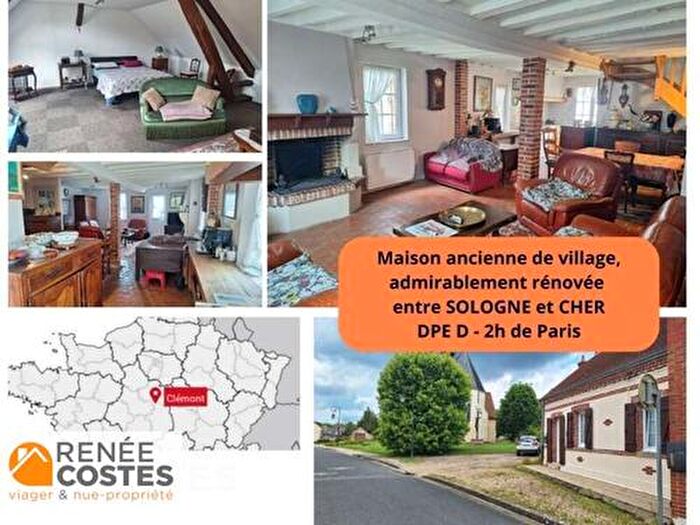 Maison à vendre - Clémont - 3 pièces - 2 chambres