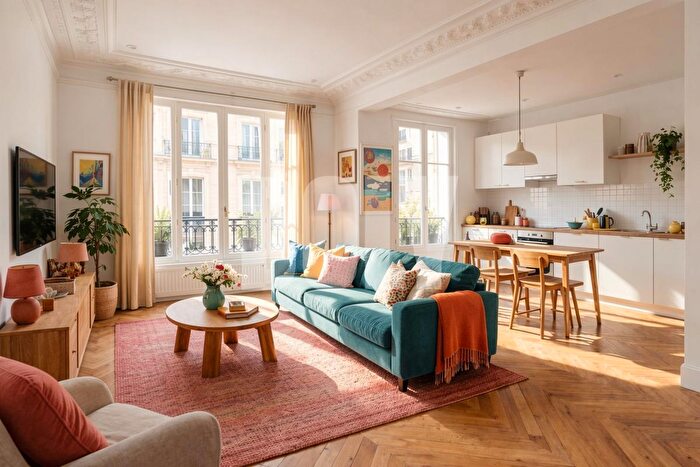 Appartement à vendre - Clichy, République, Victor Hugo - 3 pièces - 2 chambres