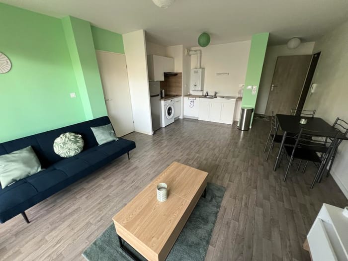 Nantes, Le Pont du Cens : Appartement 2 pièces à louer