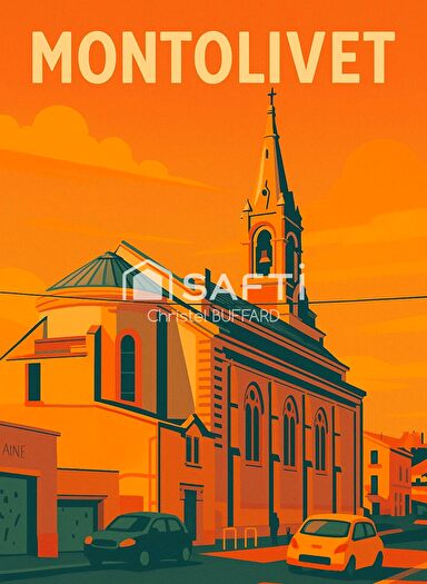 Maison à vendre - Marseille e , Montolivet - 5 pièces - 4 chambres