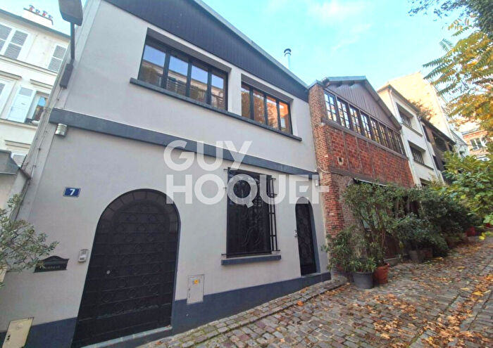 Maison à vendre - Paris e , Montmartre, Sacré Coeur, Abbesses - 8 pièces - 6 chambres