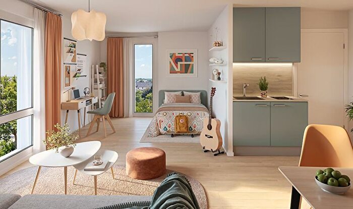 Appartement à vendre - Angers - 2 pièces - 1 chambre