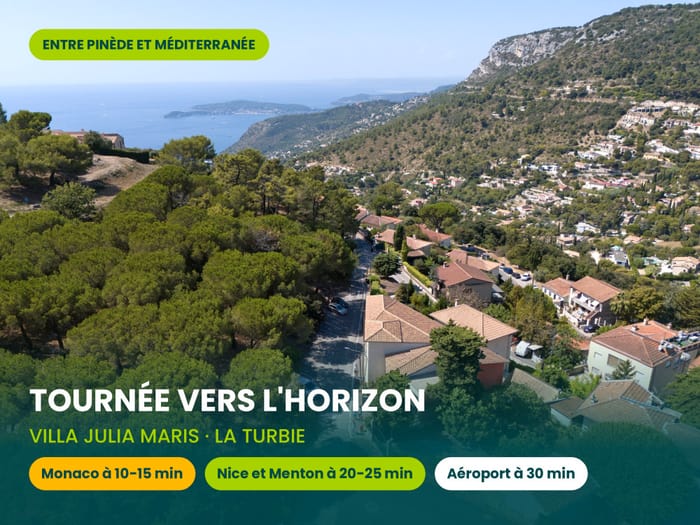 Maison 1 pièce à La Turbie, à vendre