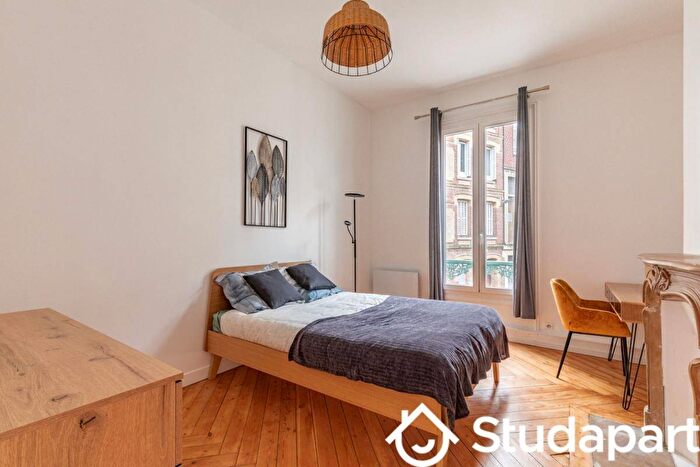 Appartement à louer - Gare-Jouvenet, Rouen - 1 pièce - 3 chambres