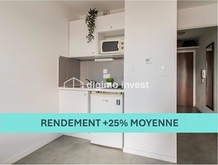 Appartement à vendre - Nantes, Ile de Nantes - 1 pièce