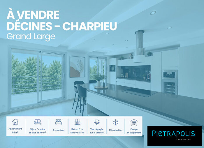 Décines-Charpieu - Appartement 4 pièces à vendre