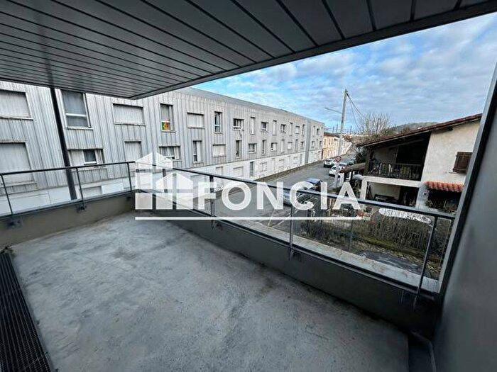 Appartement à louer - Bas Cenon-cours Verdun-Testaud - 3 pièces - 2 chambres