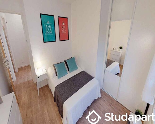 Appartement à louer - Vauban Esquermes, Lille - 1 pièce - 1 chambre