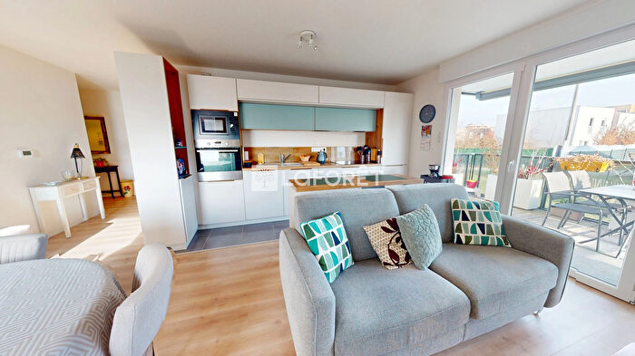 Appartement à vendre - Lingolsheim, Tiergaertel, Européen, Alouettes, Galilée, Tanneries - 3 pièces - 2 chambres