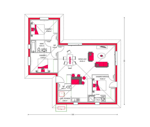 Maisons à vendre et appartements à louer - 3