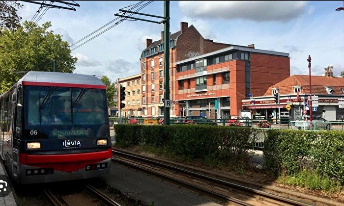 Appartement à vendre - Marcq-en-Bar ul, Croisé Laroche, Rouges Barres - 3 pièces - 2 chambres