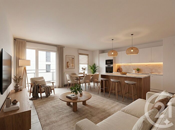 Appartement à vendre - Lyon e , Vaise, Rochecardon - 3 pièces - 2 chambres