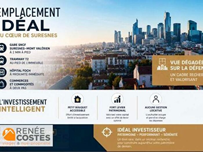 Appartement 1 pièce à vendre à Suresnes, Plateau Ouest