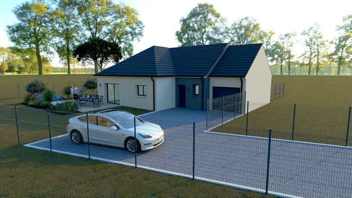 Maison 4 pièces à vendre à Écos