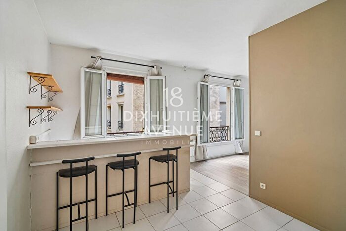 Appartement à louer - Clignancourt-Jules Joffrin, Paris ème arrondissement - 2 pièces - 1 chambre