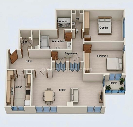 Maisons à vendre et appartements à louer - 3