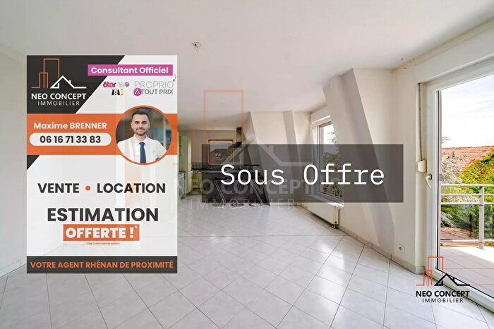 Appartement 2 pièces à Herrlisheim, à vendre